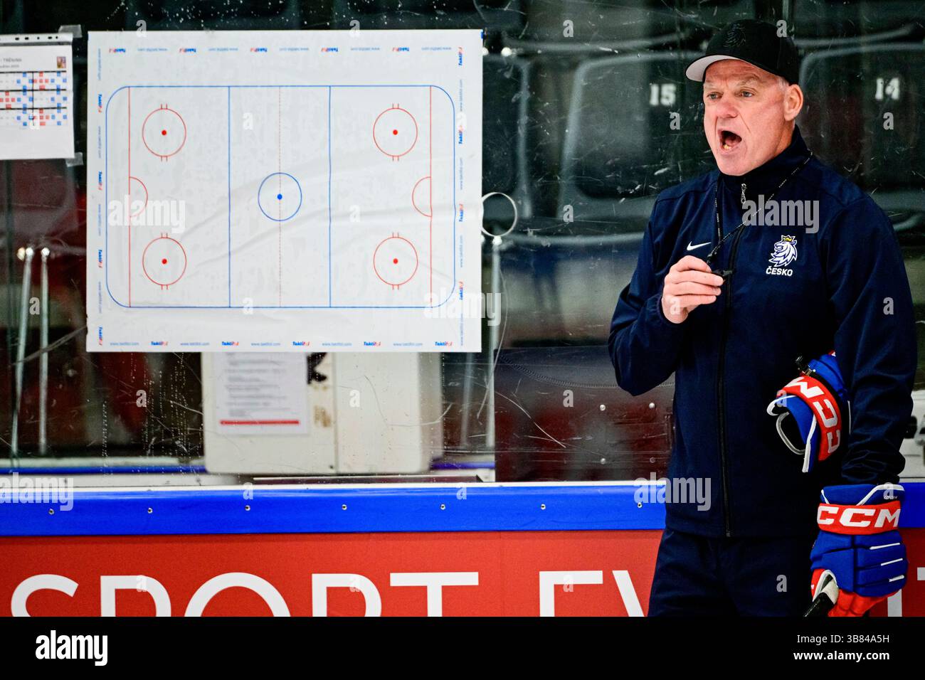 Czech main coach Radim Rulik attends first Czech national hockey team ...