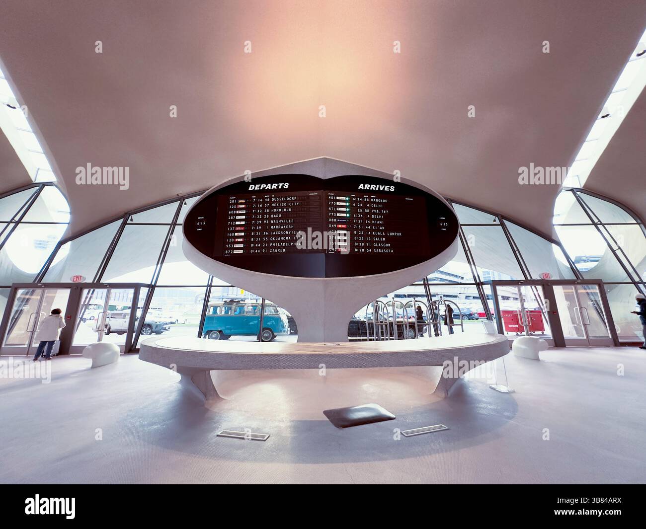 The TWA Hotel at JFK International Airport Terminal 5 in Flushing ...