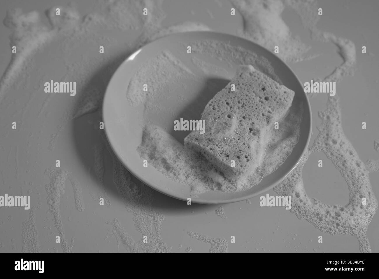 Foam sponge for washing dishes Stock Photo - Alamy