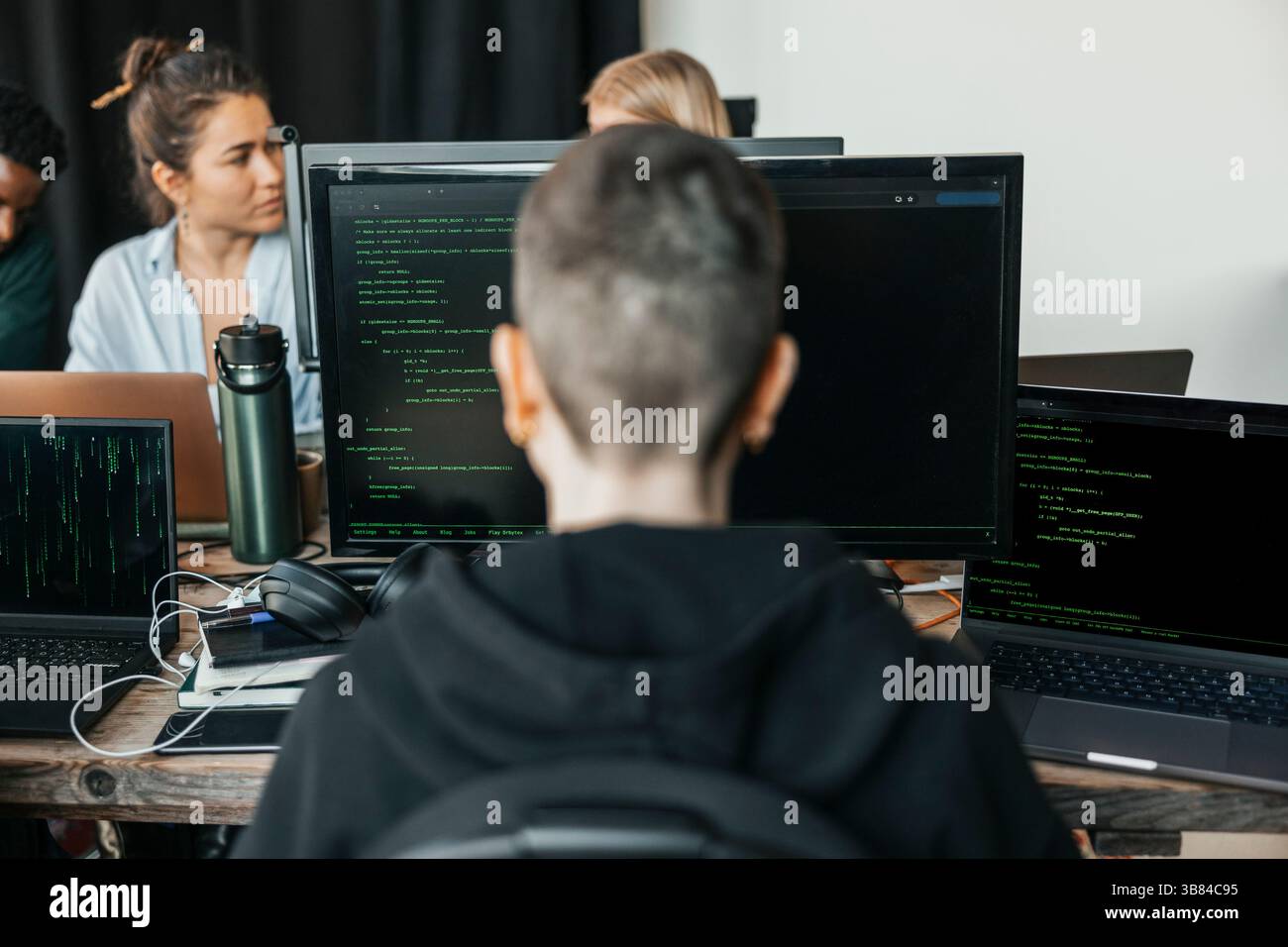 Computer code in hexadecimal on hi-res stock photography and images - Alamy