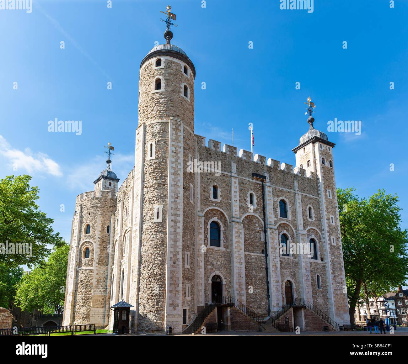 London, United Kingdom - May 5, 2011 : The White Tower at The Tower of ...