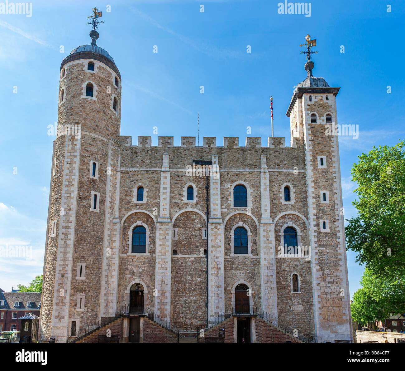 London, United Kingdom - May 5, 2011 : The White Tower at The Tower of ...