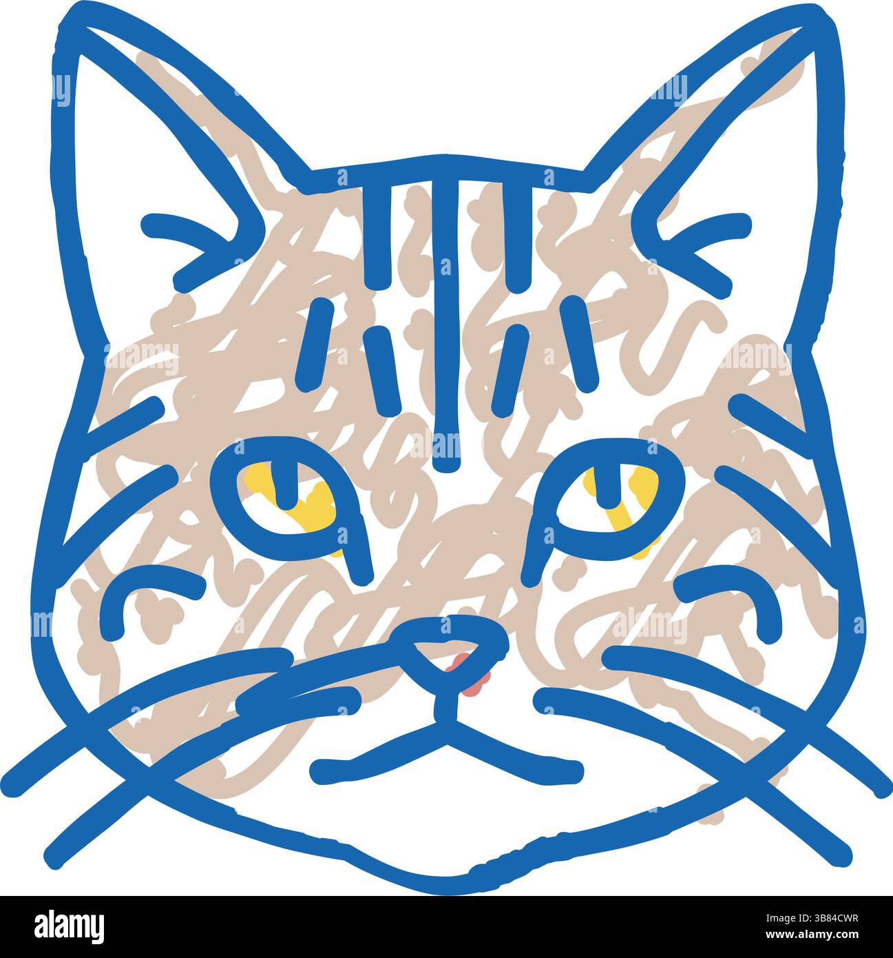 American shorthair cat cute Stock Vector Images - Alamy