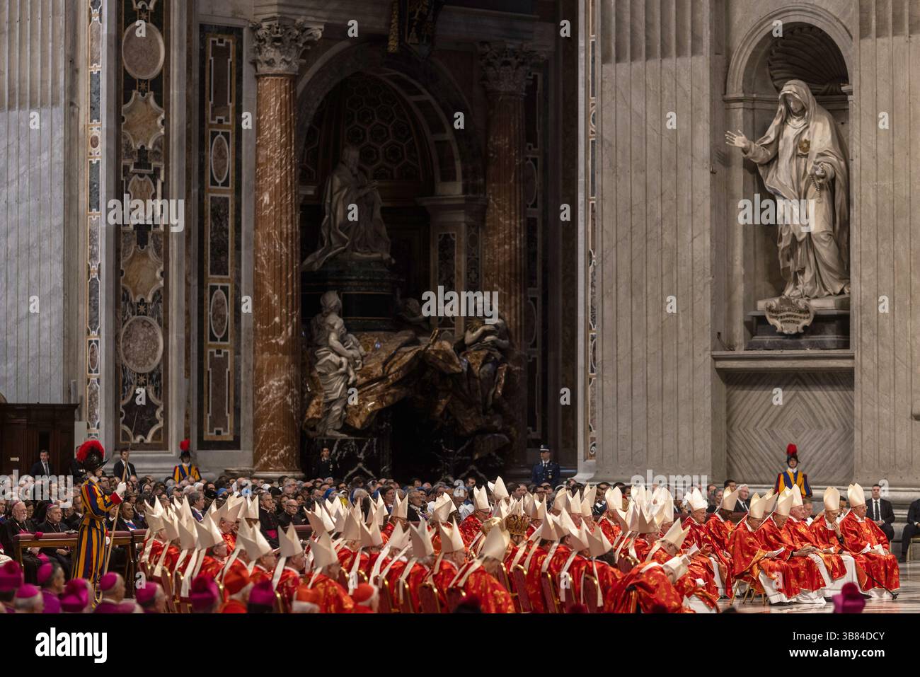dpatop - 07 May 2025, Vatican, Vatikanstadt: Cardinals celebrate the ...
