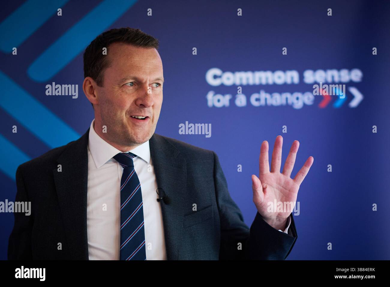 Edinburgh Scotland, UK 07 May 2025. Scottish Conservative leader ...