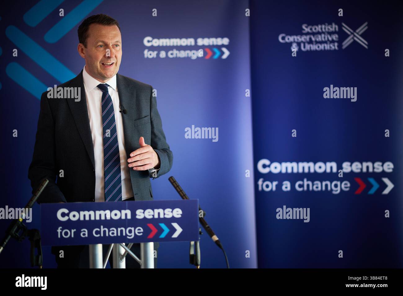 Edinburgh Scotland, UK 07 May 2025. Scottish Conservative leader ...