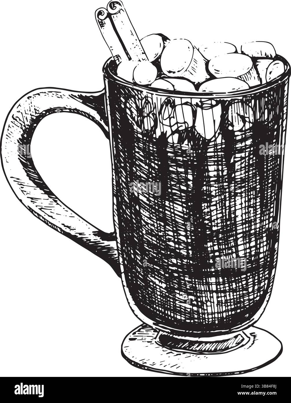 Stick marshmallow Black and White Stock Photos & Images - Alamy