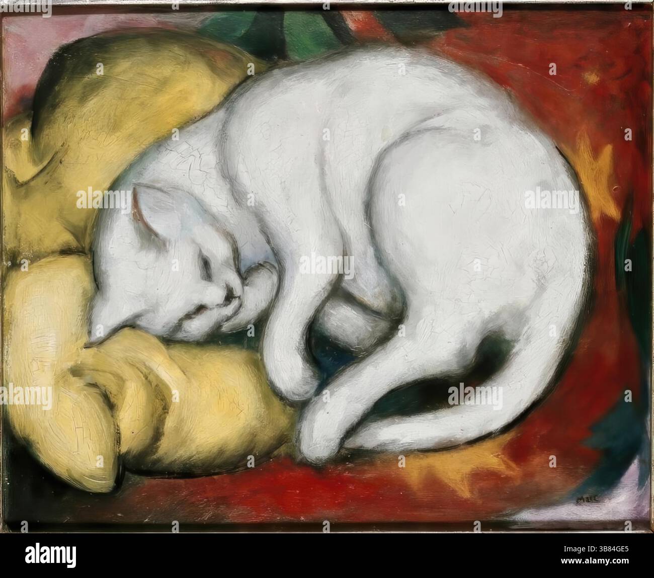 Cubist cat paintings hi-res stock photography and images - Alamy