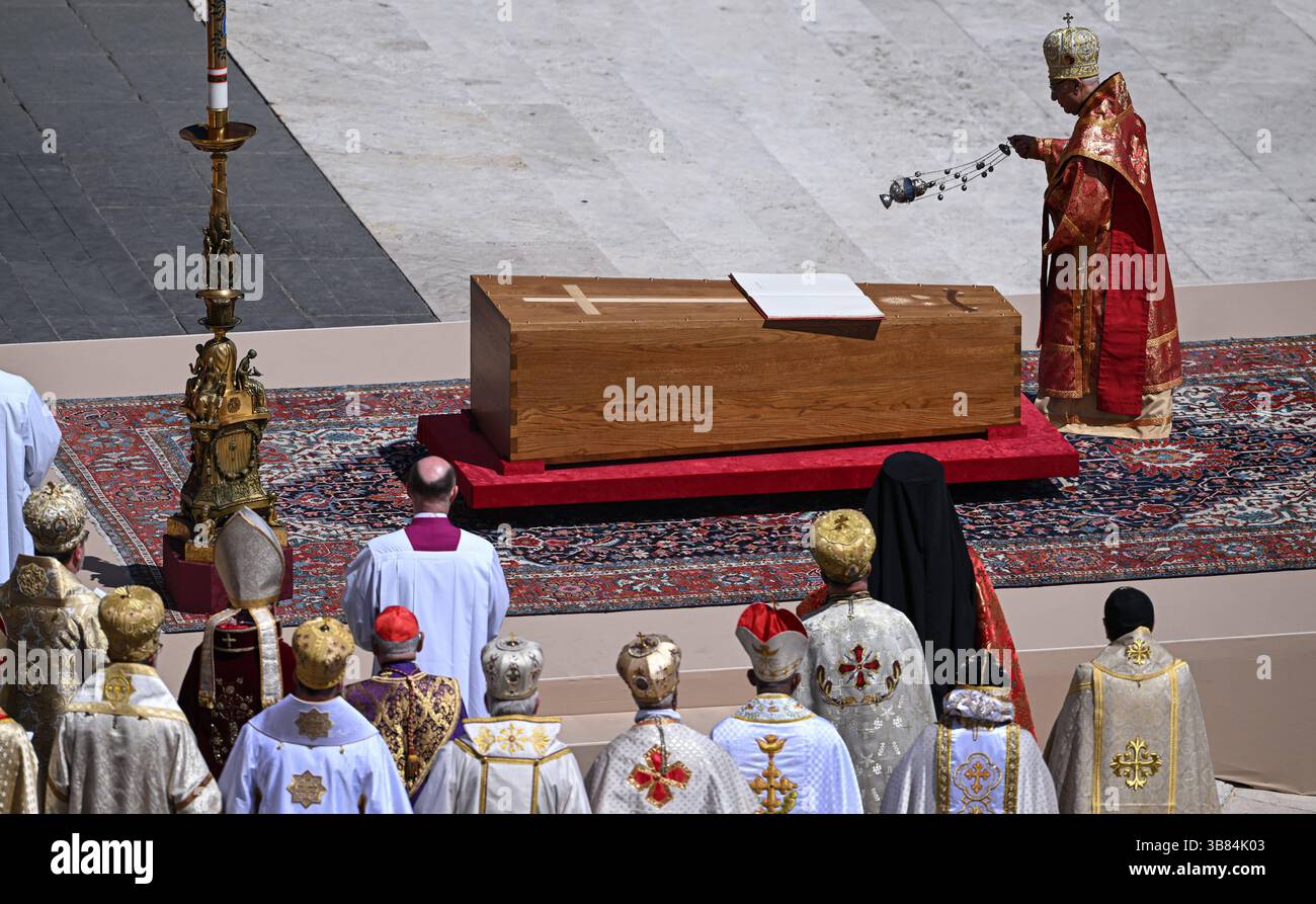 Rom, Vatikan 26.04.2025 Beerdigung Papst Franziskus: Ein Orthodoxer ...