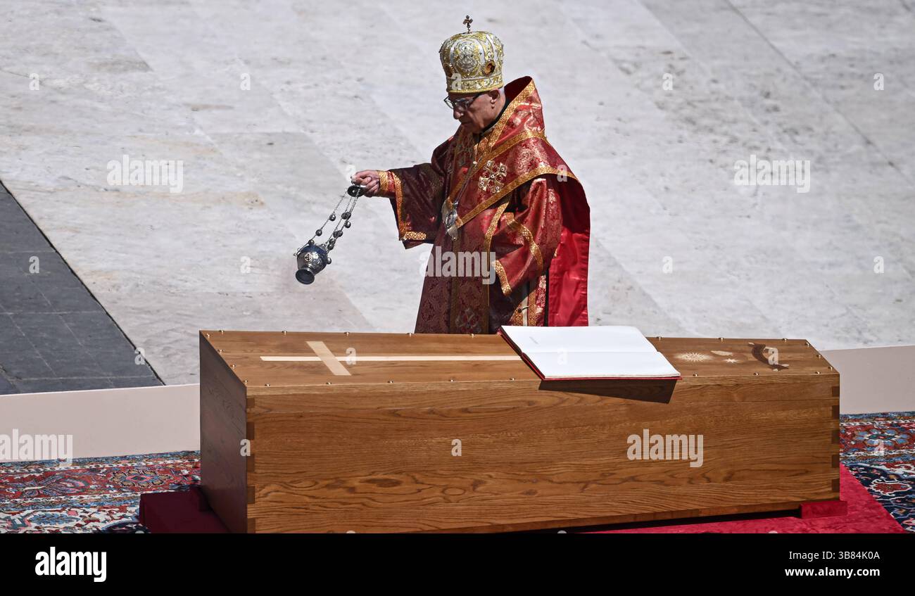 Rom, Vatikan 26.04.2025 Beerdigung Papst Franziskus: Ein Orthodoxer ...