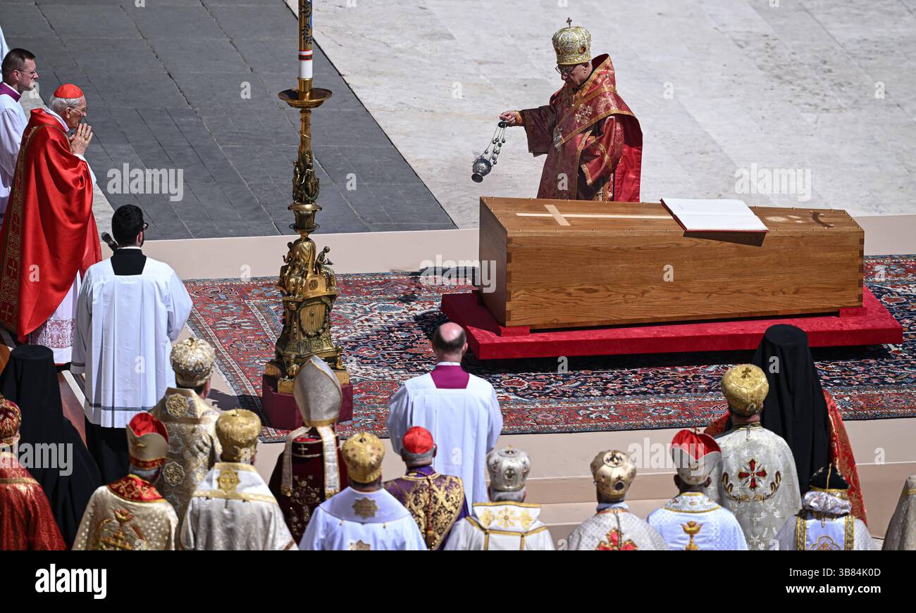 Rom, Vatikan 26.04.2025 Beerdigung Papst Franziskus: Ein Orthodoxer ...