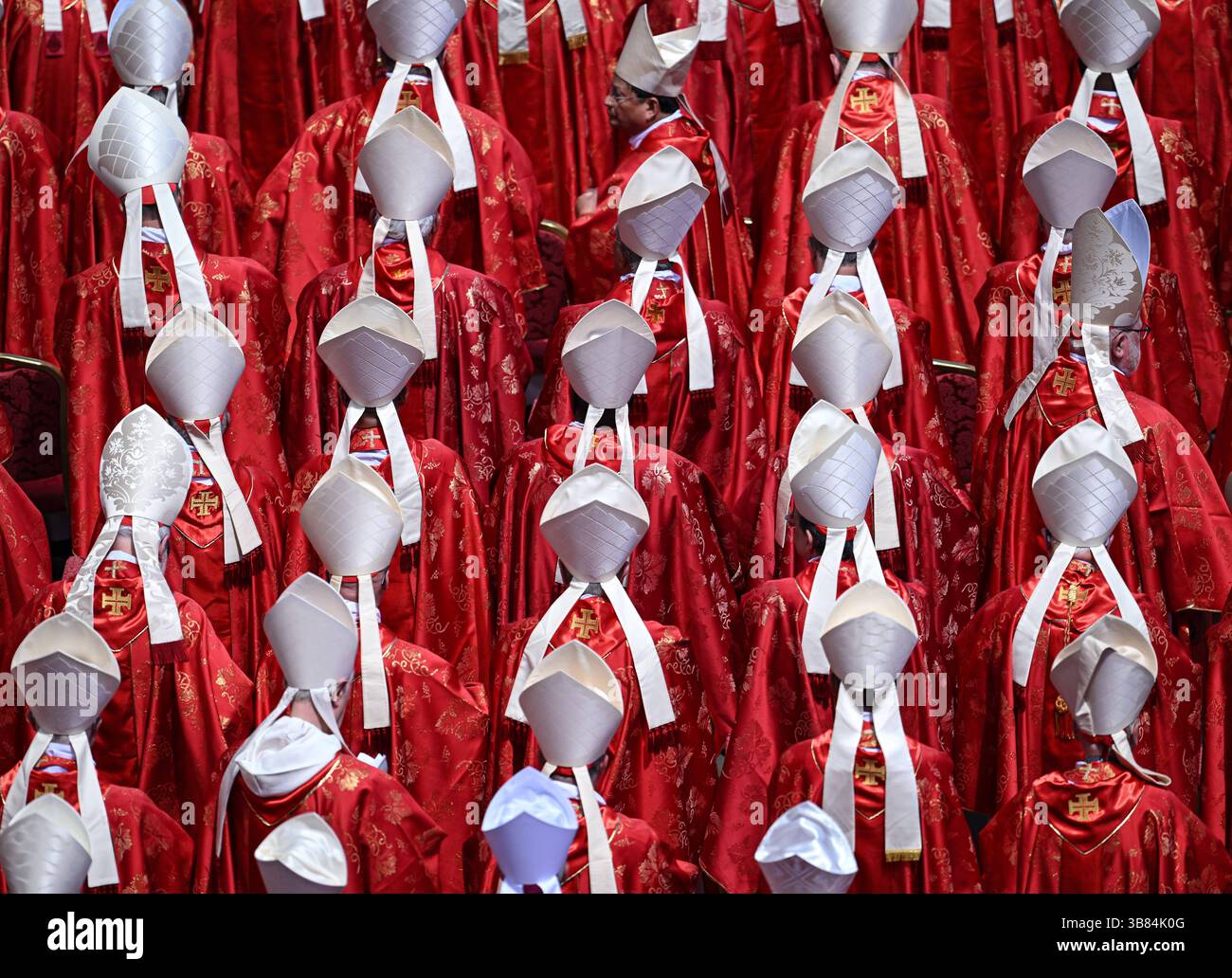 Rom, Vatikan 26.04.2025 Beerdigung Papst Franziskus: Schmuckbild ...