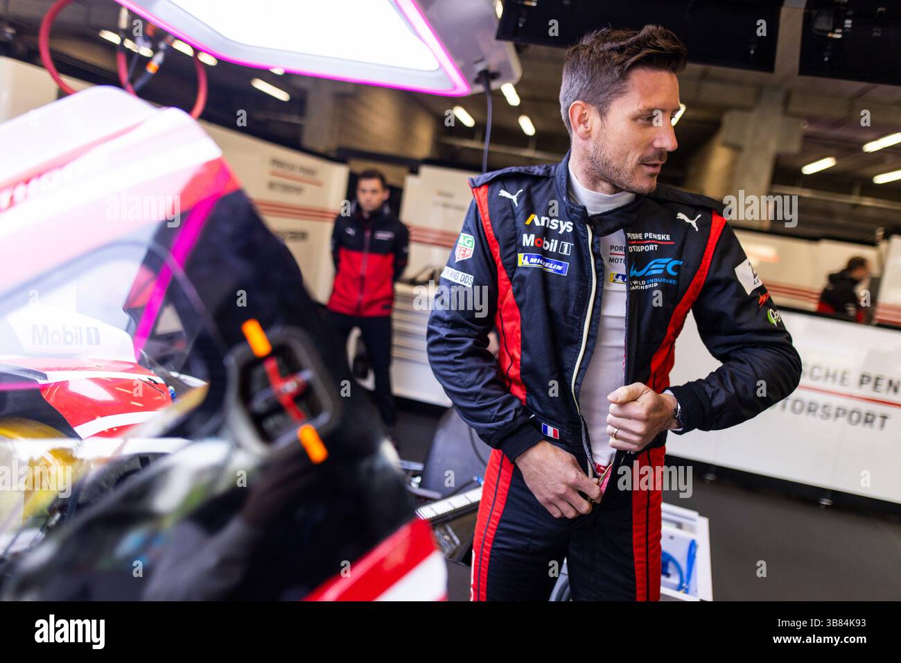 ESTRE Kévin (fra), Porsche Penske Motorsport, Porsche 963 #06, Hypercar, portrait during the ...