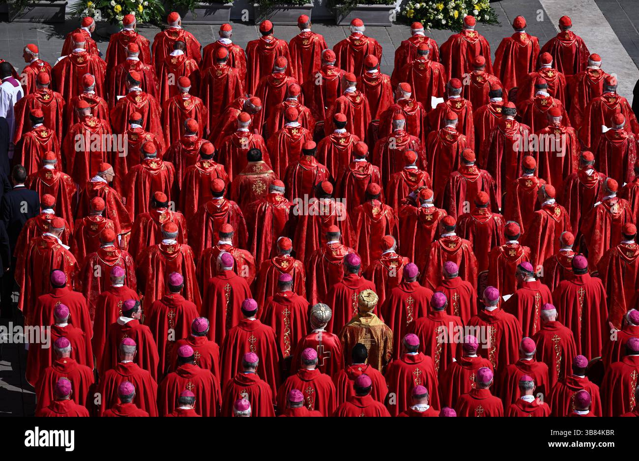 Rom, Vatikan 26.04.2025 Beerdigung Papst Franziskus: Schmuckbild ...