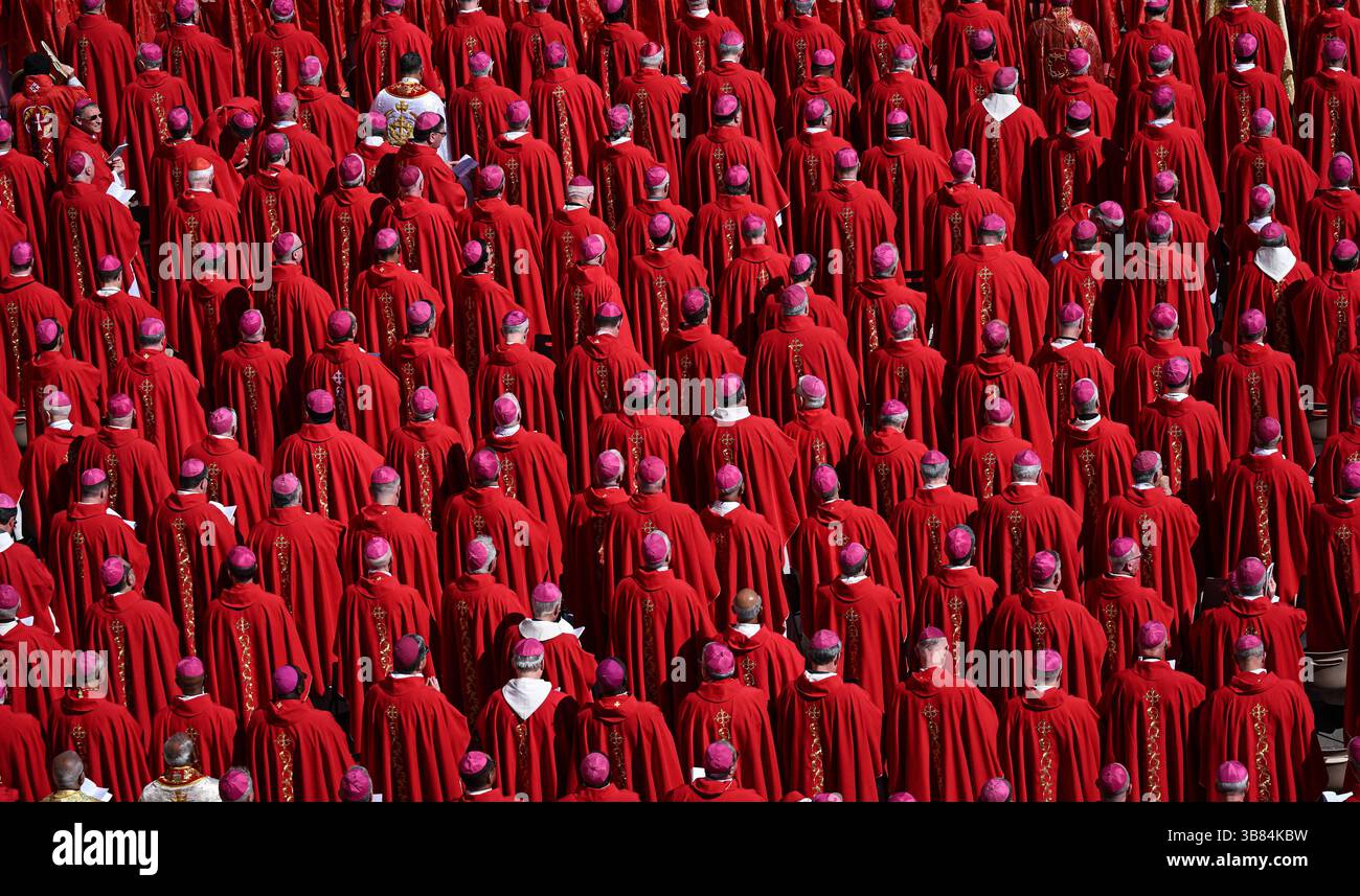 Rom, Vatikan 26.04.2025 Beerdigung Papst Franziskus: Schmuckbild ...