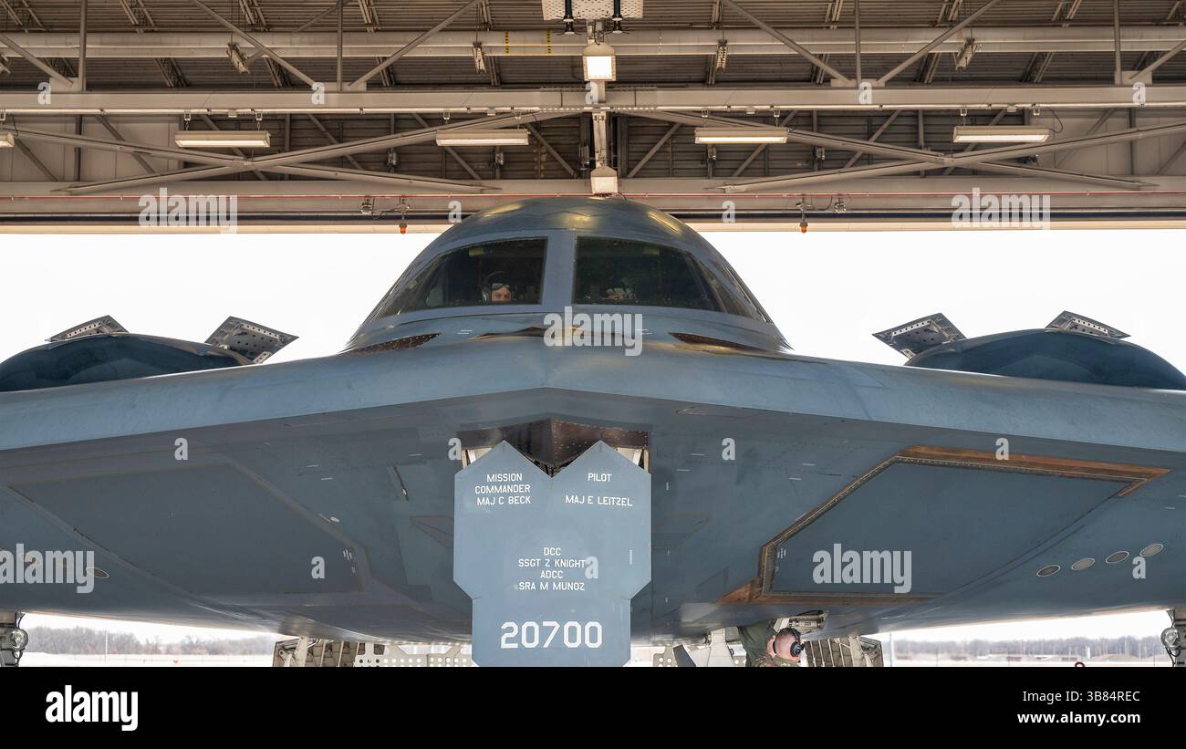 February 1, 2024, Knob Noster, Mo, United States: U.S. Air Force Maj ...