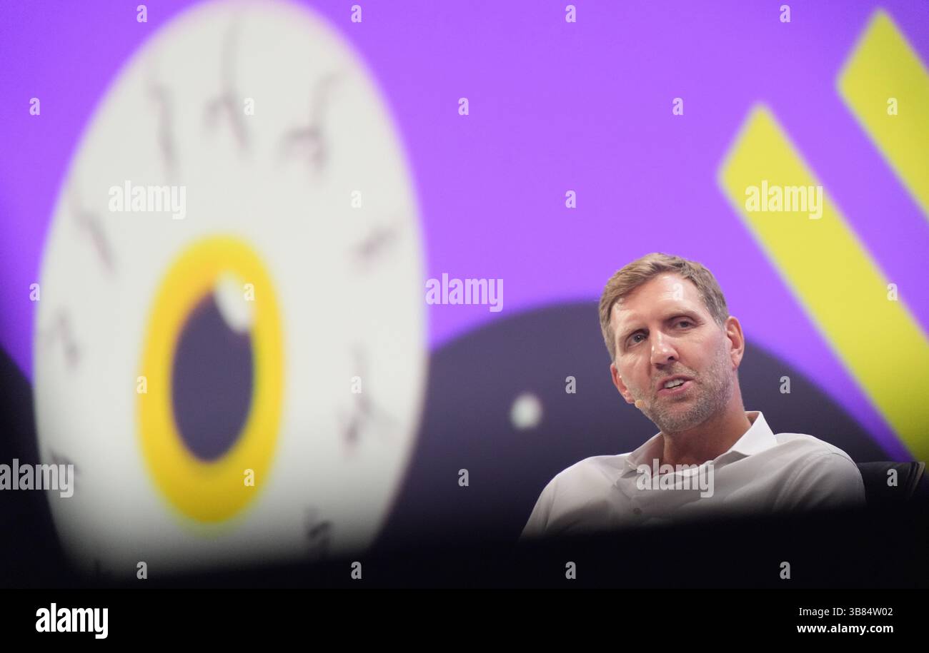 Hamburg, Germany. 07th May, 2025. Dirk Nowitzki, former NBA basketball ...