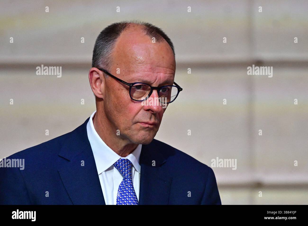 Paris, France. 07th May, 2025. Fraench President and German newly ...