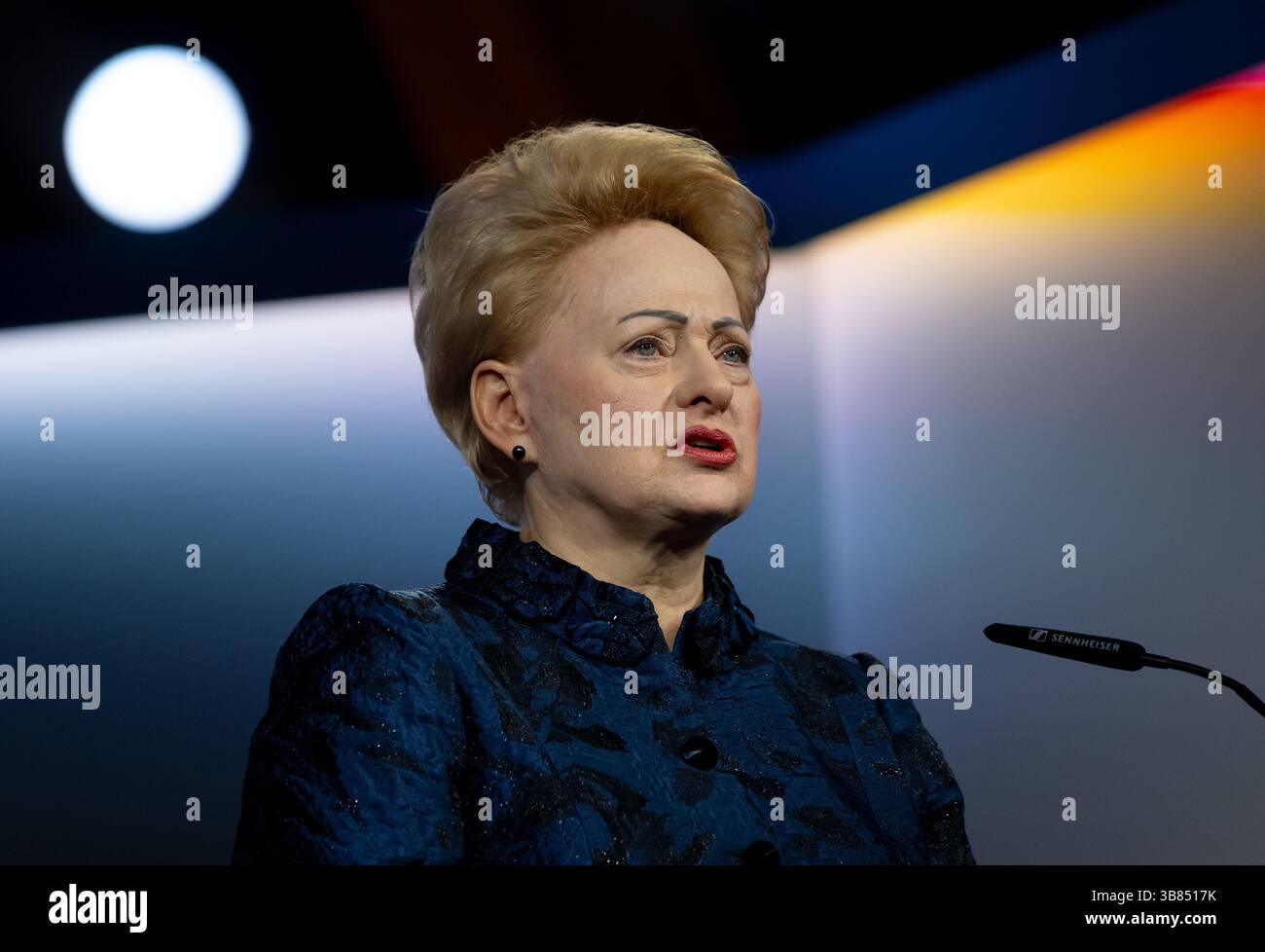 07 May 2025, Bavaria, Gmund Am Tegernsee: Dalia Grybauskaite, former ...