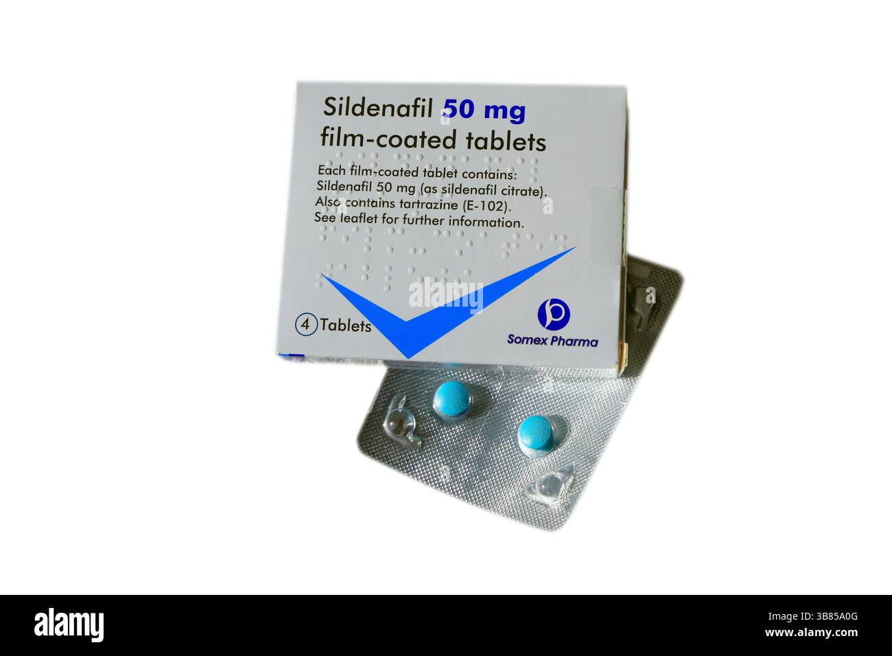 Sildenafil 50mg film-coated tablets - generic viagra - photo against ...