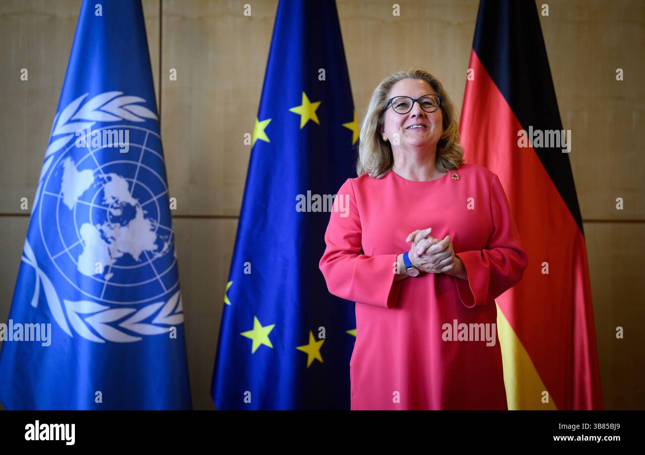 Berlin, Germany. 07th May, 2025. Svenja Schulze (SPD), former Federal ...