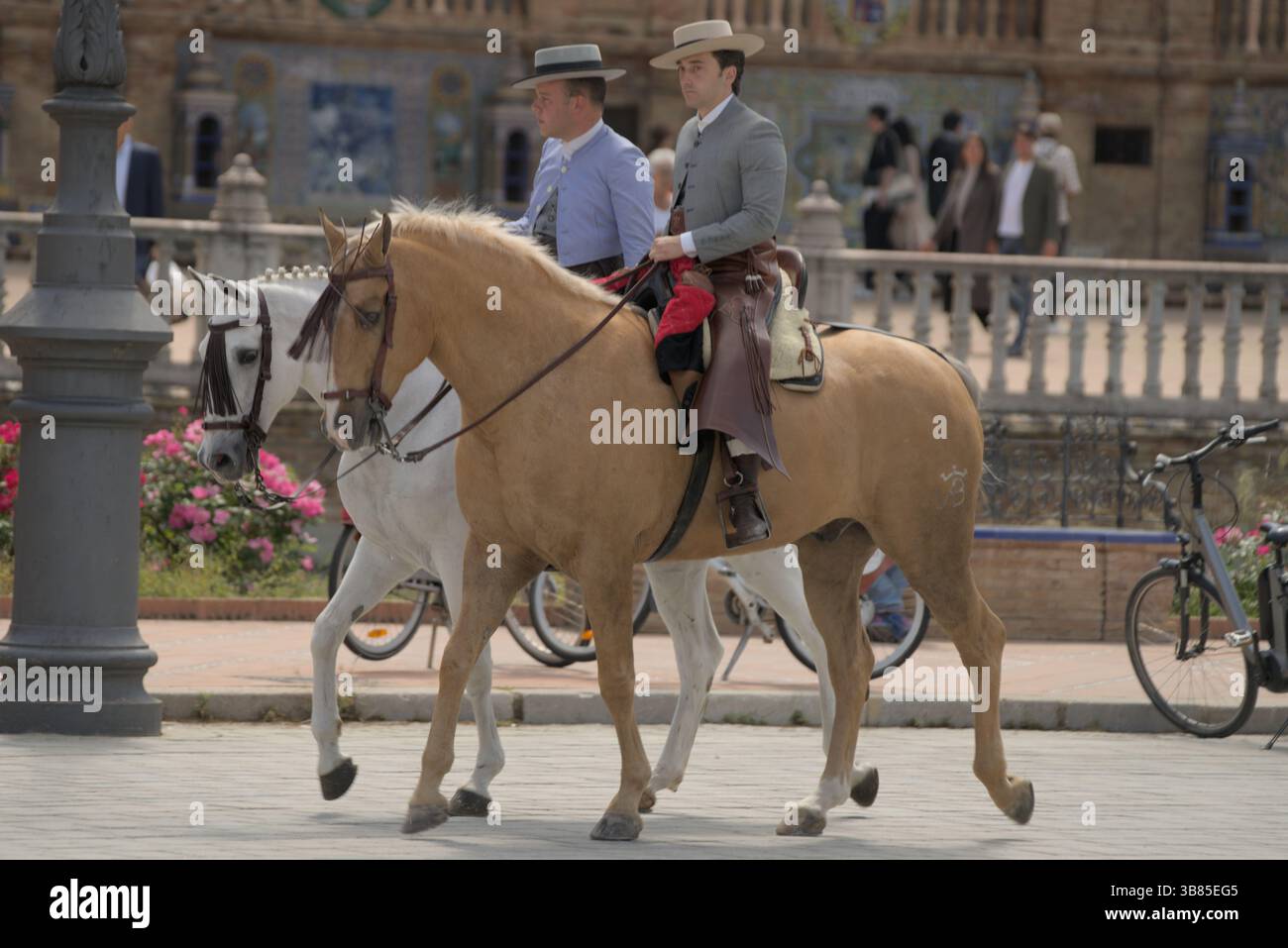 Caseta sevillana de la feria de abril de Sevilla 2025 Group of Spanish ...