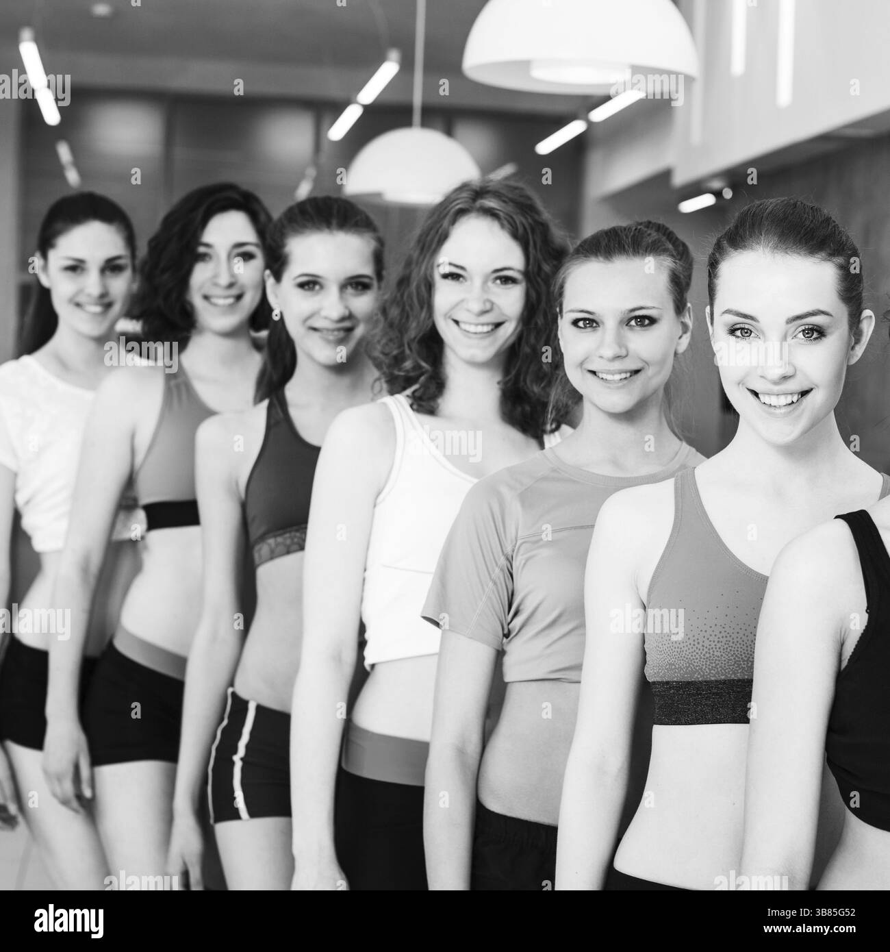 Portraits a group Black and White Stock Photos & Images - Alamy