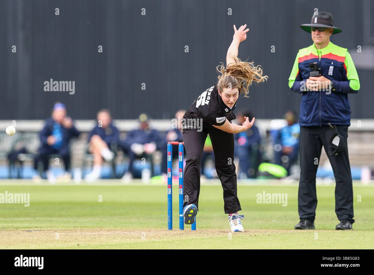 Birmingham, UK. 07th May, 2025. #45, Ellie Anderson of Somerset in ...