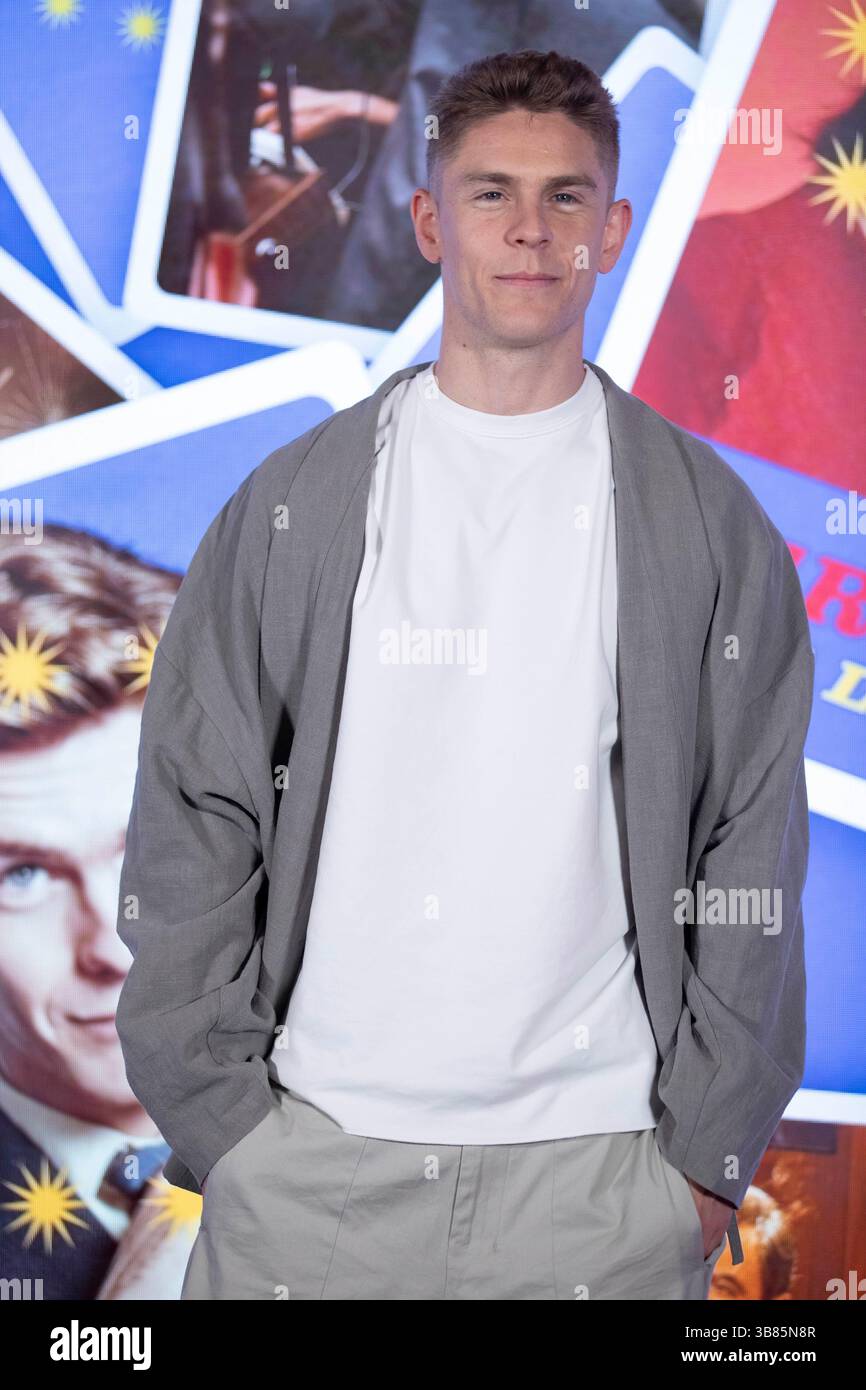 Patrick Criado attended "La Cancion' Photocall at Espacio Movistar ...