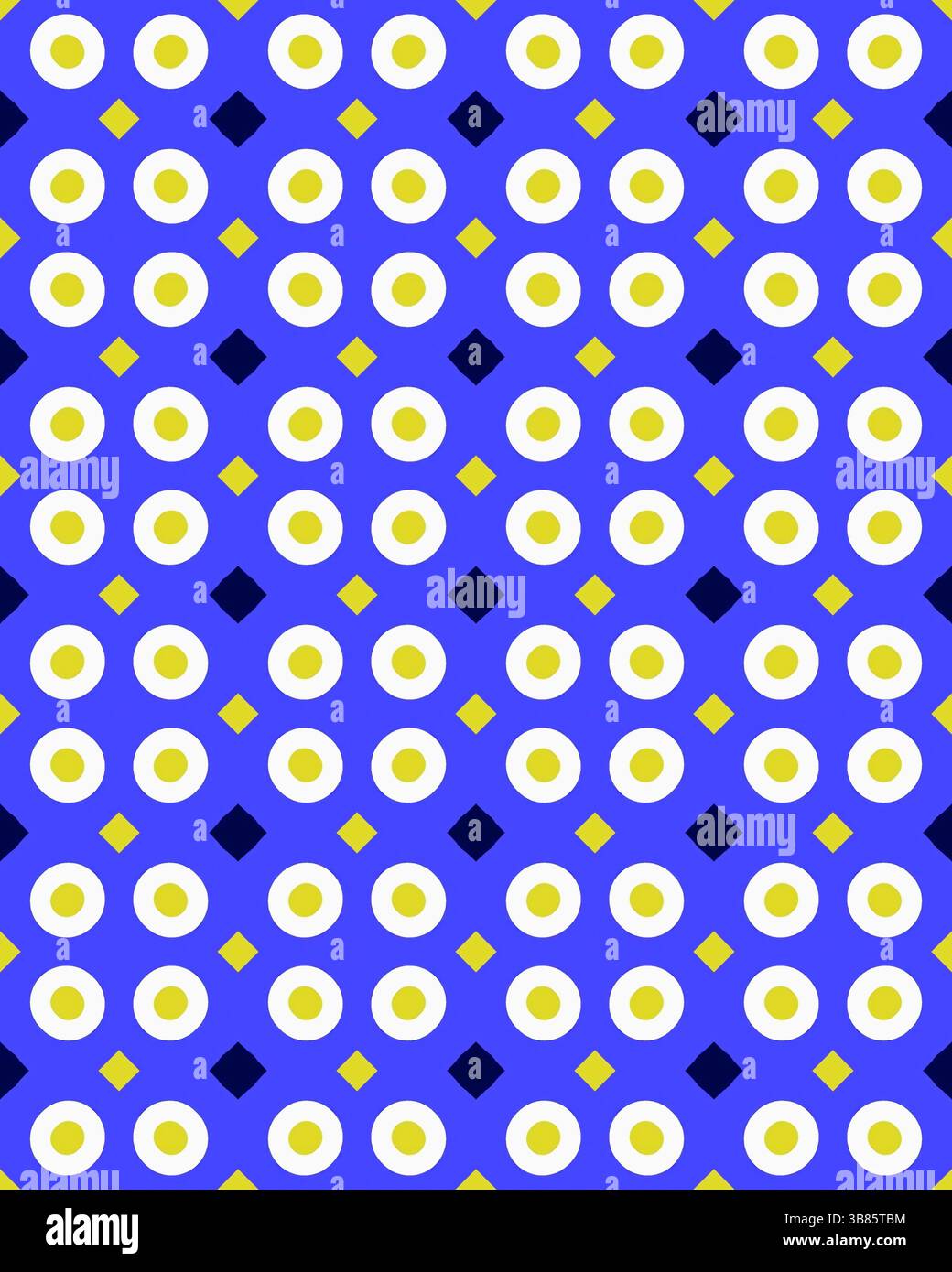 A vibrant design featuring a repeating pattern of eggs and diamond ...