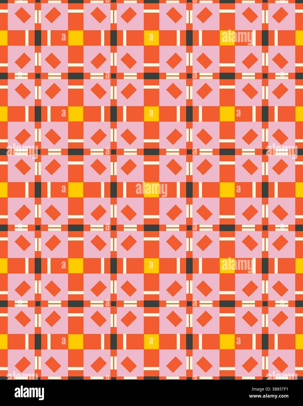 Geometric shapes in warm shades of orange hi-res stock photography and ...