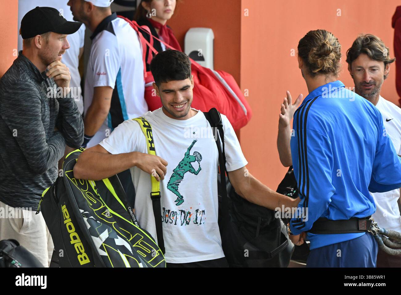 Rome, Italy. 07th May, 2025. Foro Italico, Rome, Italy - Carlos Alcaraz ...