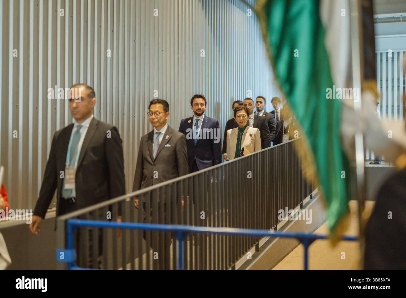 Jordanian Crown Prince Hussein bin Abdullah II visits Expo 2025 Osaka ...