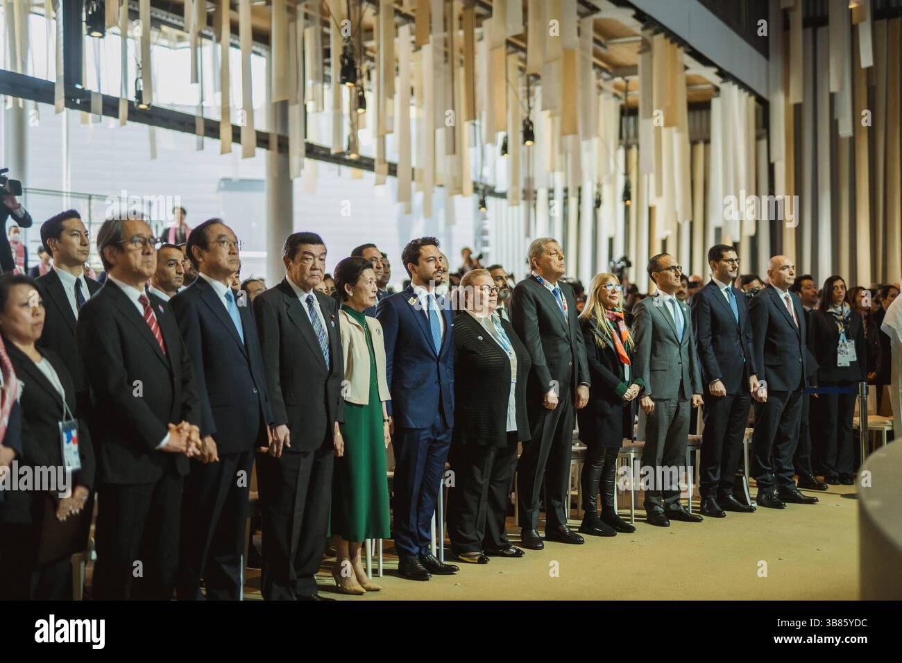 Jordanian Crown Prince Hussein bin Abdullah II visits Expo 2025 Osaka ...