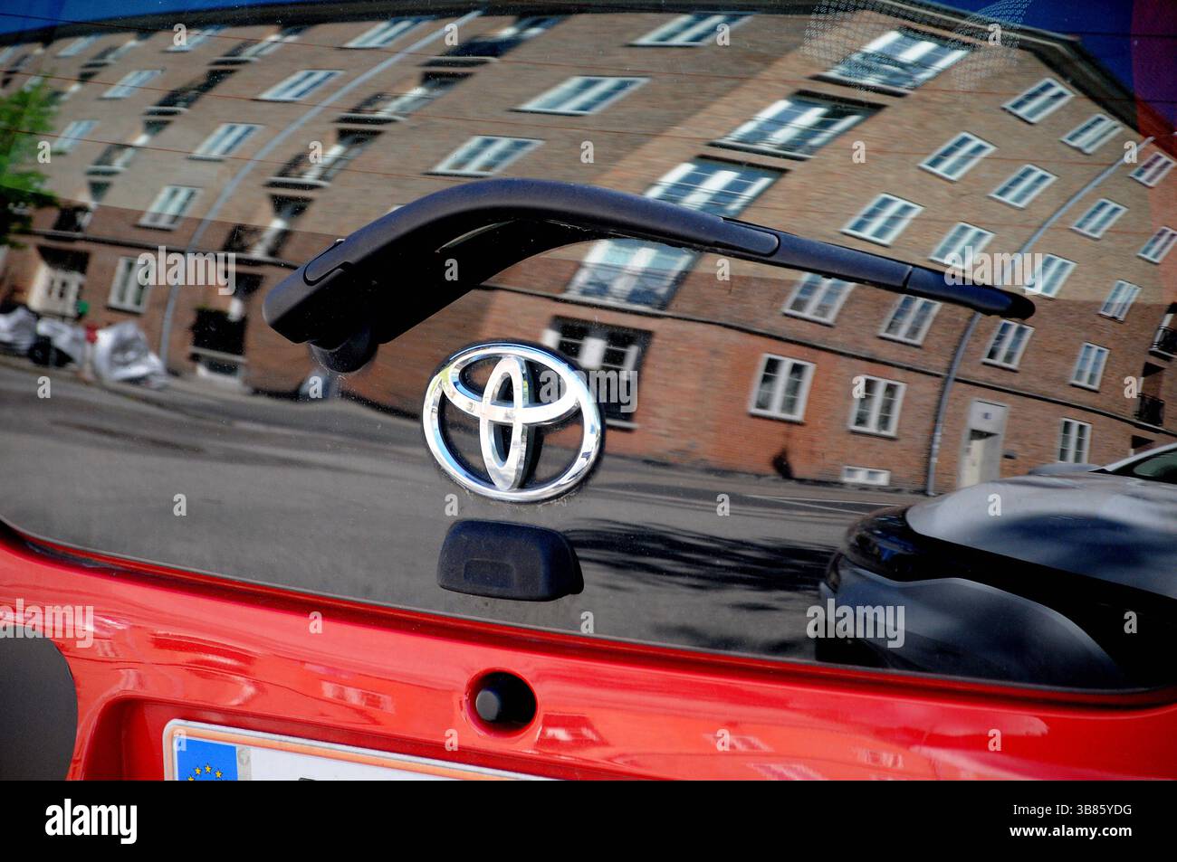 Kastrup /Copenhagen/Denmark/ 07 may 2025/ Toyota car kastrup copenhagen ...