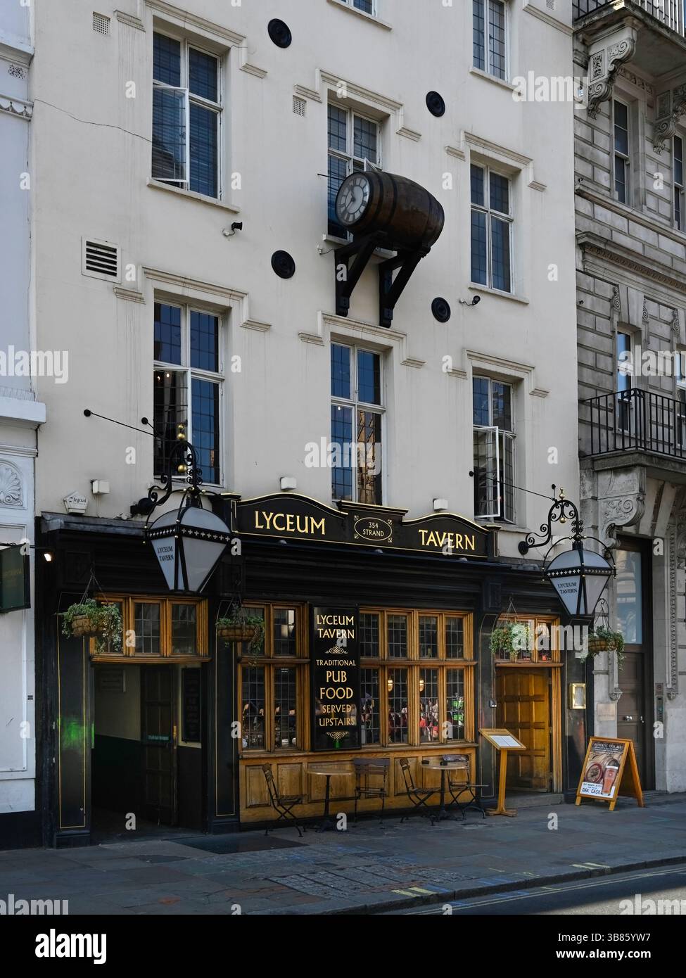 LONDON, UK - APRIL 29, 2025: Exterior view of the Lyceum Tavern Pub in ...