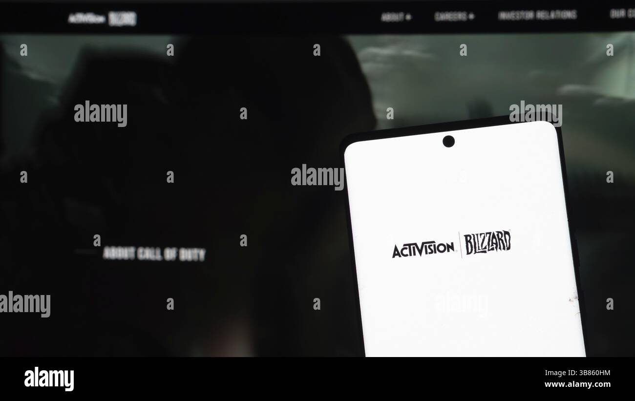 Dhaka, Bangladesh 30 April 2025: Activision Blizzard, Inc. is an ...