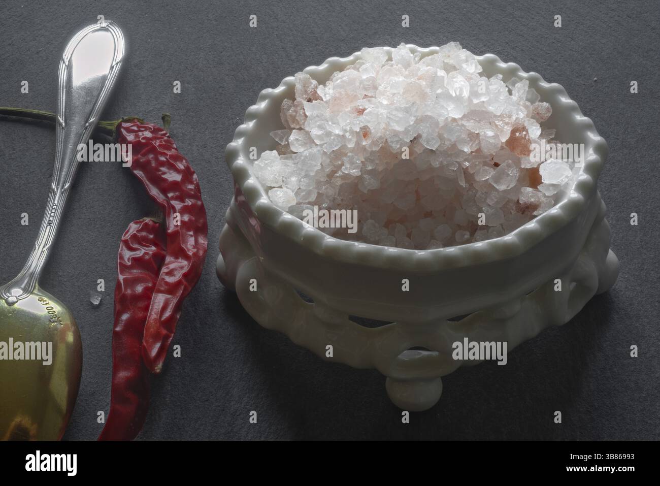 Himayala salt. Himalayan salt from a mine in the Punjab region of ...