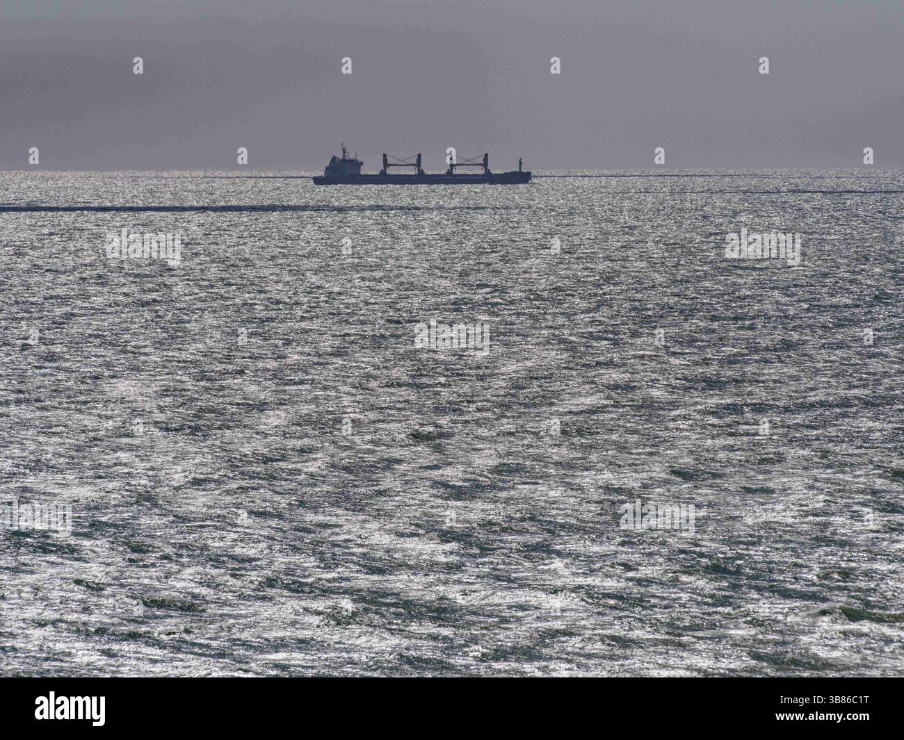 Maritime traffic in the English Channel. It's a strategic corridor for ...