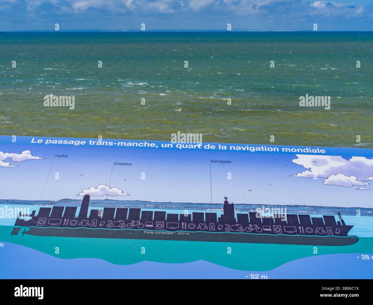 Maritime traffic in the English Channel. It's a strategic corridor for ...