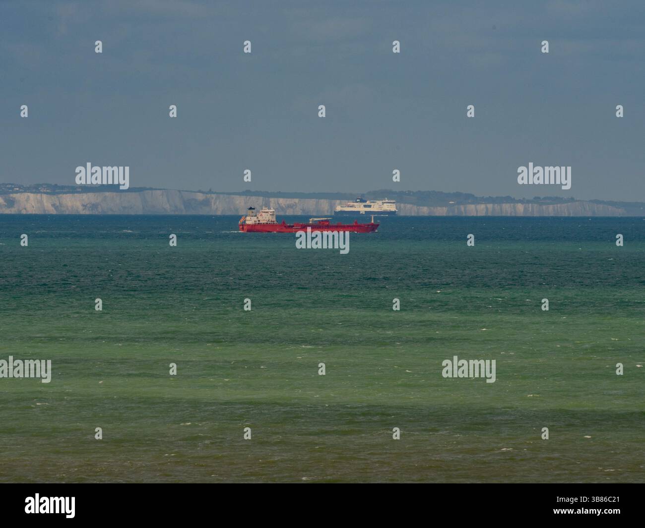 Maritime traffic in the English Channel. It's a strategic corridor for ...