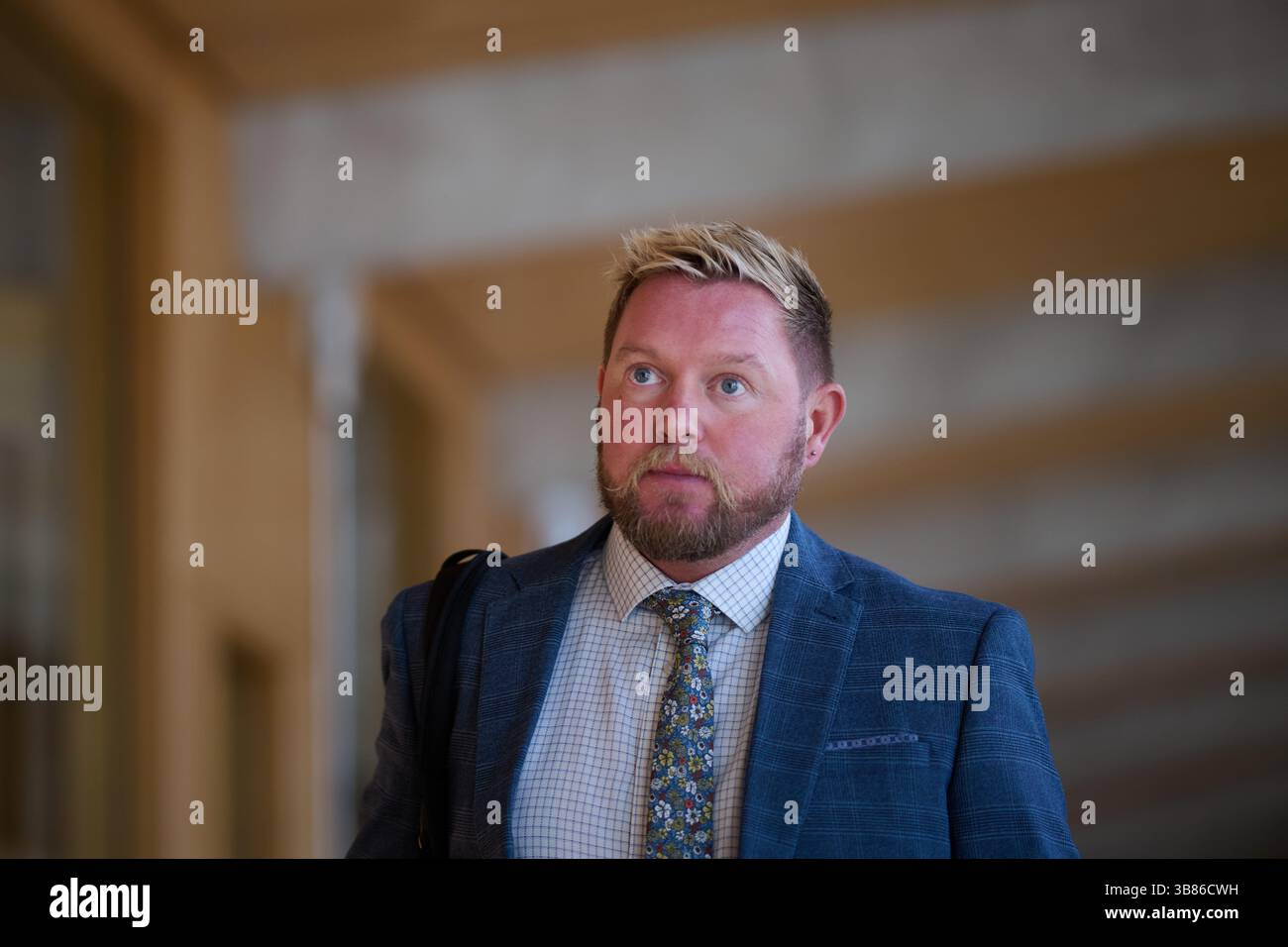 Edinburgh Scotland, UK 07 May 2025. Jamie Greene at the Scottish ...