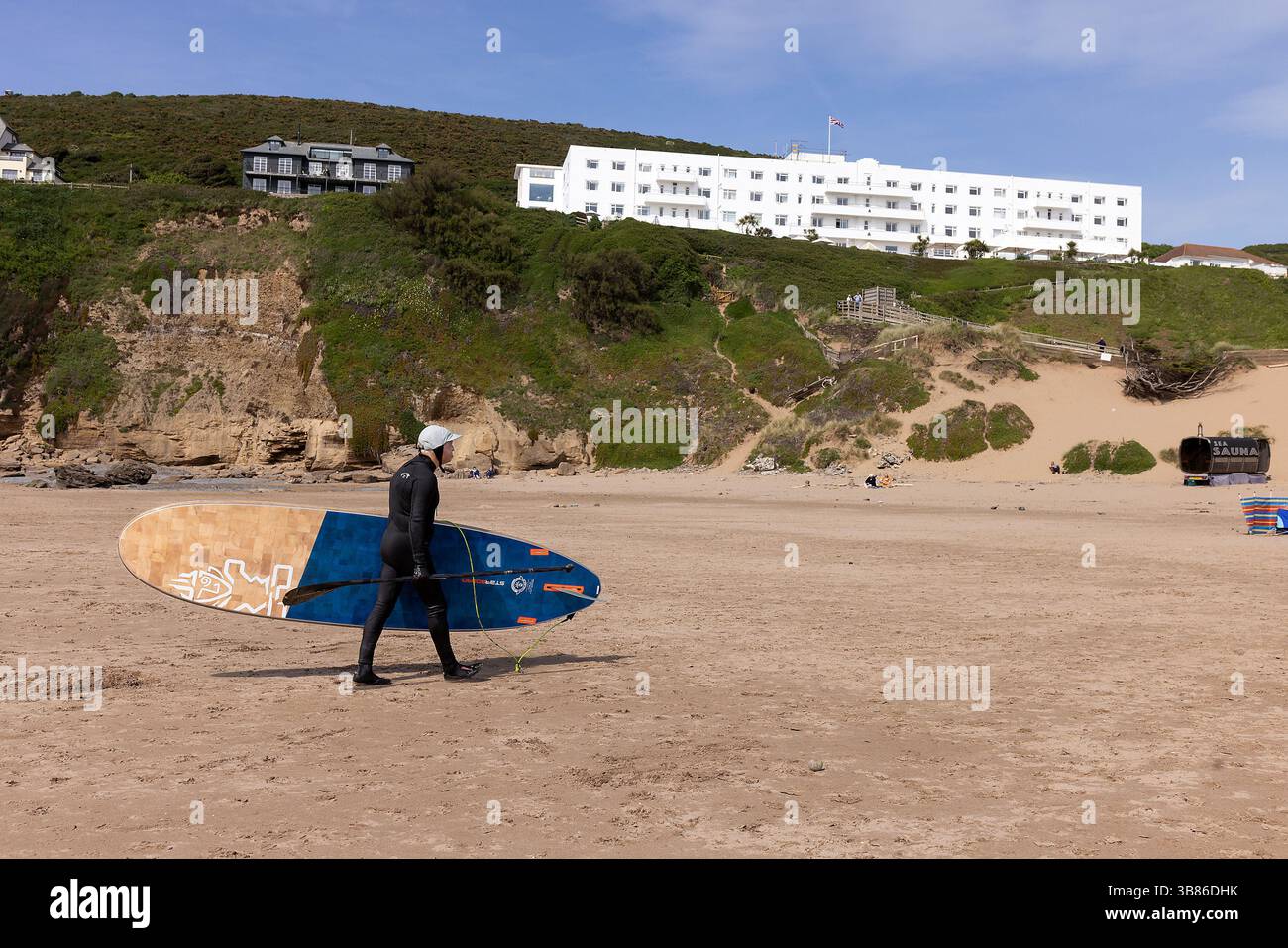 Saunton, UK. 07TH May 2025 General view of Saunton Sands in devon ...