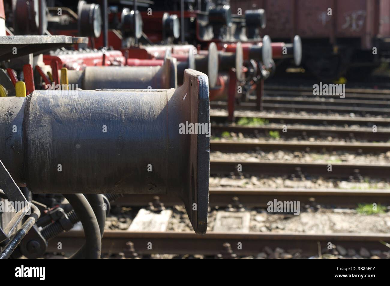 Steam locomotive brakes hi-res stock photography and images - Alamy