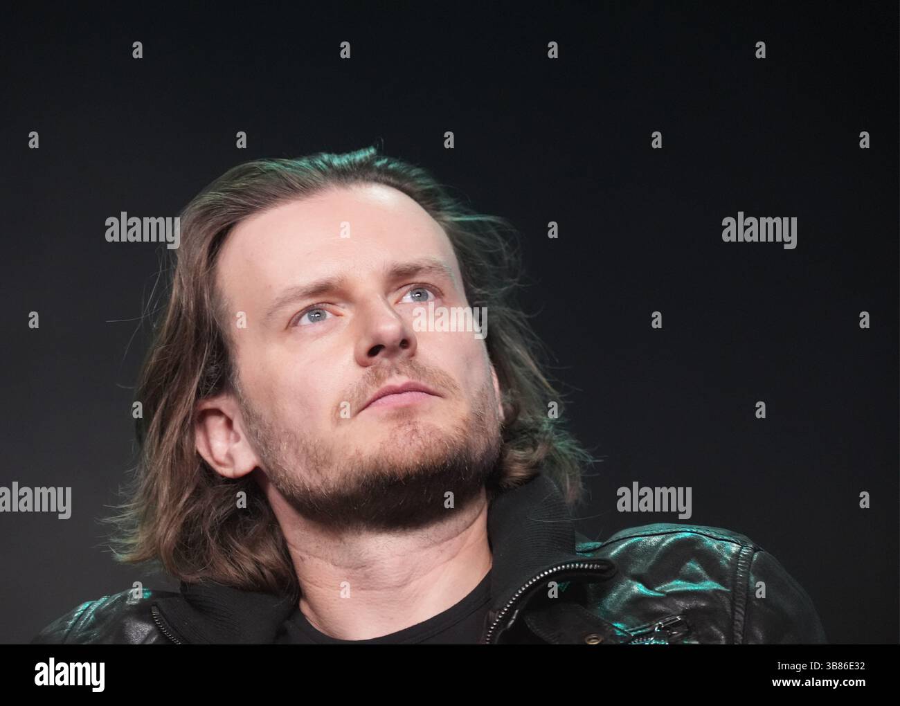07 May 2025, Hamburg: Eric Demuth, CEO and co-founder of Bitpanda, sits ...