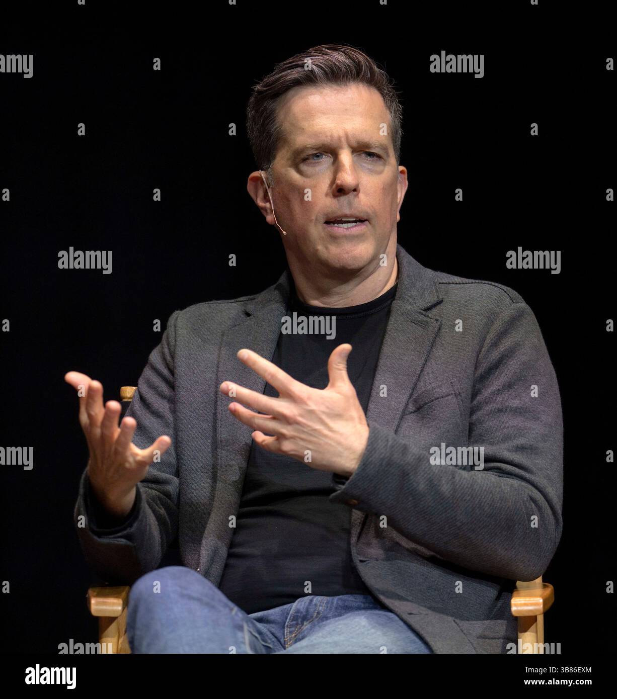 May 06, 2025 - Los Angeles, California, USA - ED HELMS discusses his ...