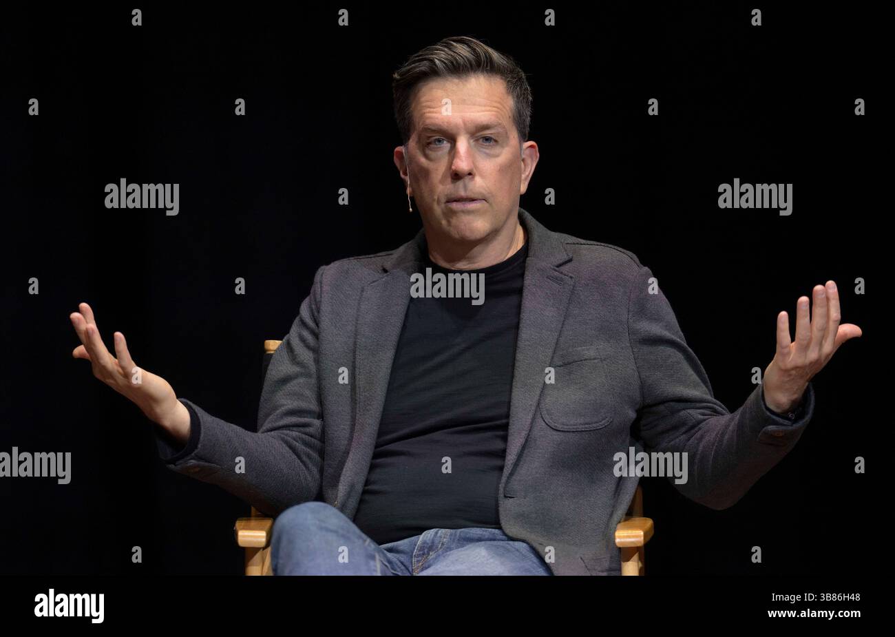 May 06, 2025 - Los Angeles, California, USA - ED HELMS discusses his ...