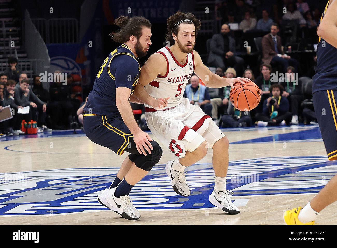 CHARLOTTE, NC - MARCH 12: Stanford Cardinal guard Benny Gealer (5 ...