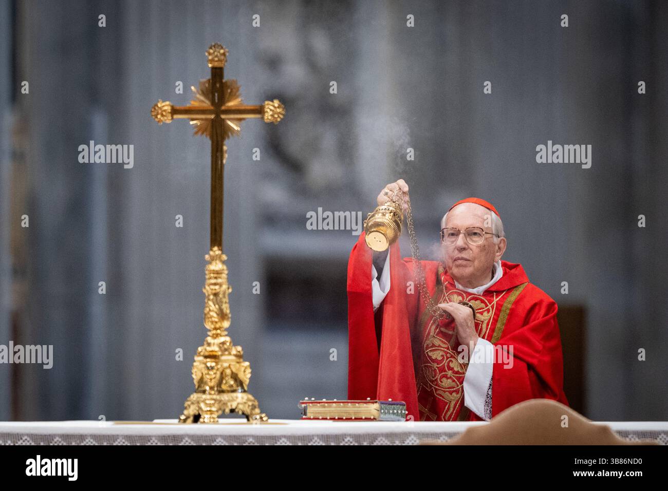 Vatican, Vatican. 07th May, 2025. Cardinal Giovanni Battista Re ...