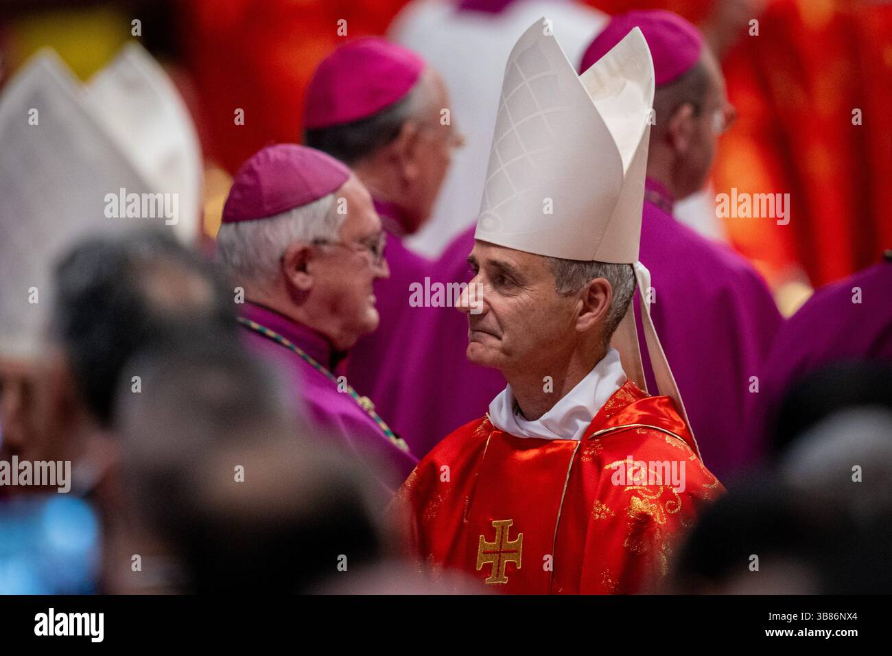 Vatican, Vatican. 07th May, 2025. Cardinal Jean-Paul Vesco attends the ...